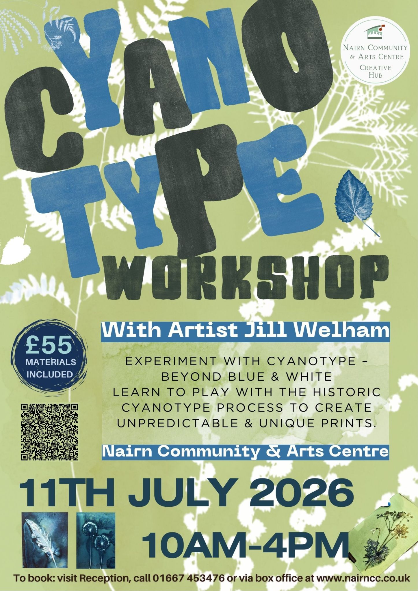 Cyanotype Workshops, Talks and Demonstrations – Mirrored Images